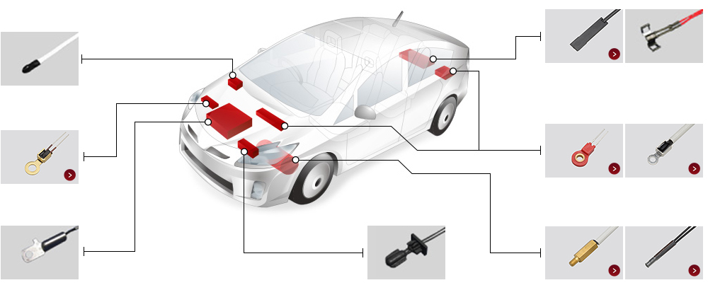 Thermistor application example | SEMITEC Corporation